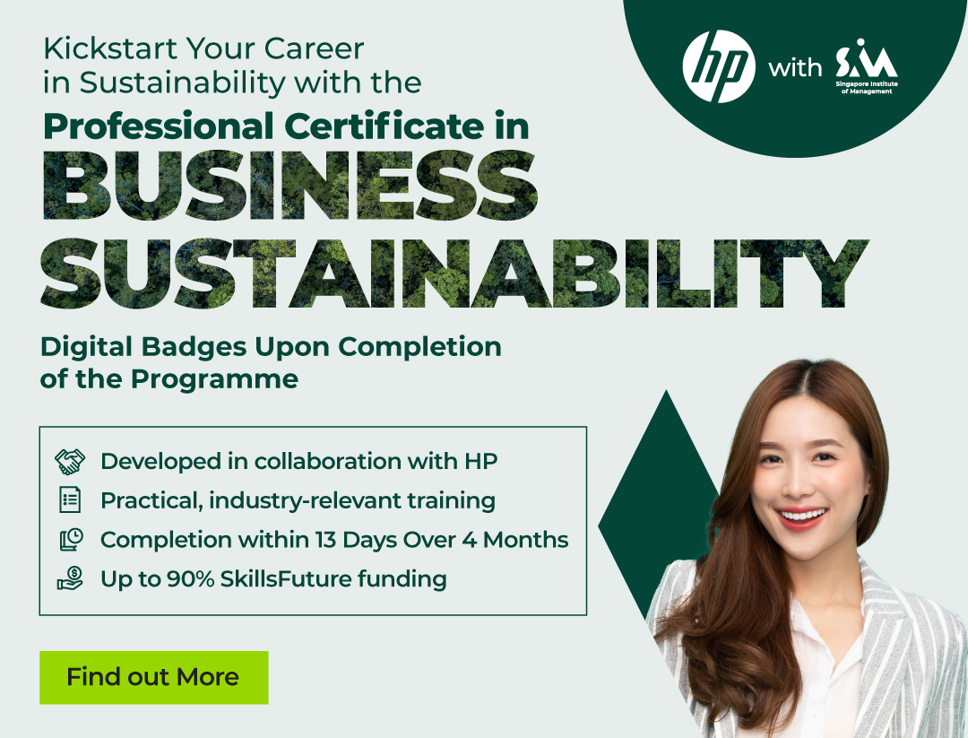 Professional Cert in Business Sustainability | SIM