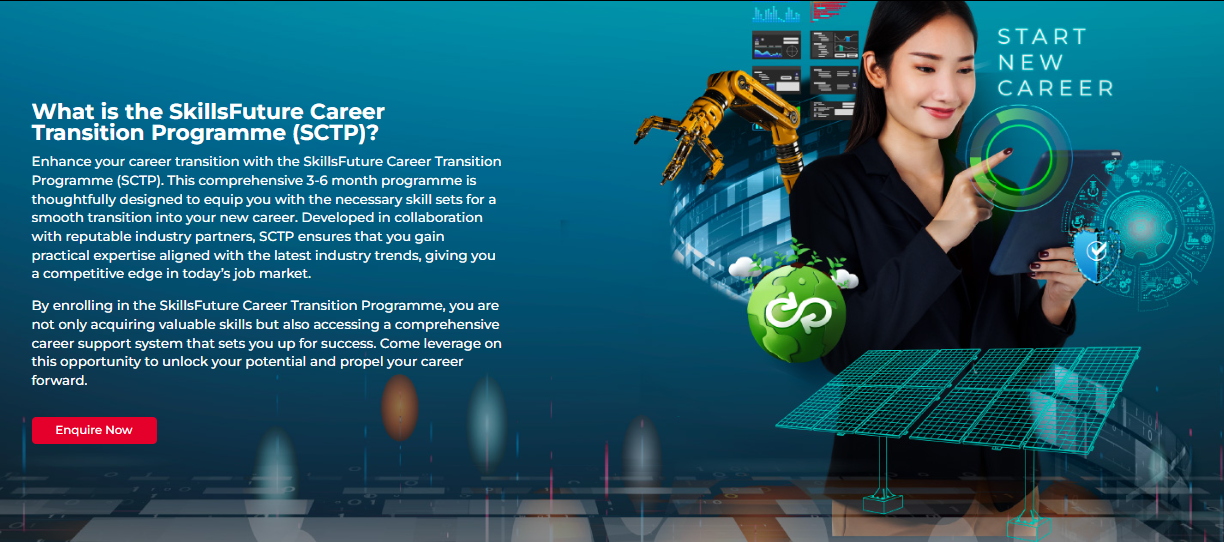 Enrol now | SkillsFuture Career Transition Programme (SCTP)